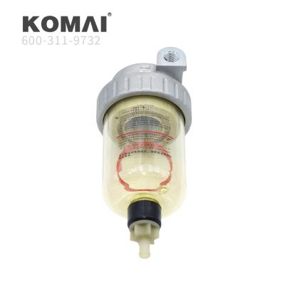 China Fuel Water Separator Assy 600-311-9732 6003119732 for Komatsu PC200-5 PC200-3 PC200-6 for sale