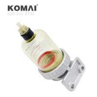 China Fuel Water Separator Assy 600-311-9732 6003119732 for Komatsu PC200-5 PC200-3 PC200-6 for sale