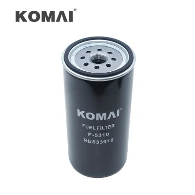 China KOMAI Fuel Filter RE533910 DZ112918 FS1093 P576926 1310072444 RE533911 GM80469 WFS105056 SN 70328 For 250DII/300DII/370E/670G for sale