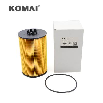 China KOMAI 51.05504-0122  OX425D   E422HD86  20998807 P550820 Oil Filter for T7H for sale