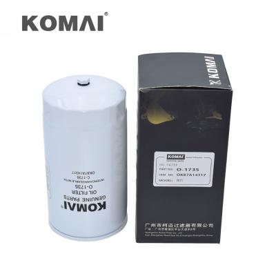 China KOMAI Oil Filter 0K87A14317  C-1735  SO 2198 for  HO 6 CT/HO for sale