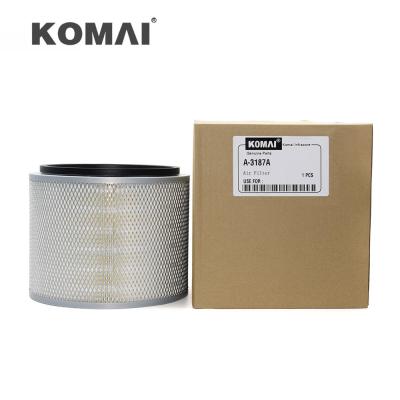 China KOMAI AF331  P181107  DF297X Air Filter Cartridge for Excavator Truck for sale