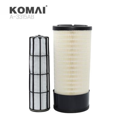 China KOMAI 1094162550  P628805  47850029  Air Filter Cartridge for Excavator Truck for sale
