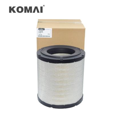China KOMAI 17801-78020  AF26525  A-1177 Air Filter Cartridge for Excavator Truck for sale