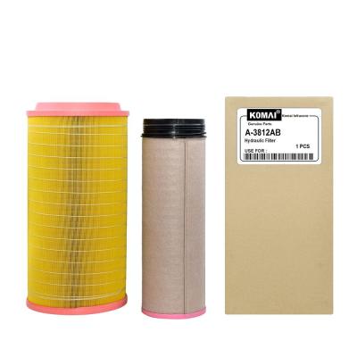 China KOMAI C281275  P788716  LX3155 Air Filter Cartridges for Excavator Truck for sale