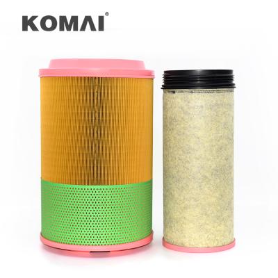 China KOMAI AF26569 28110-Y3070 28120-Y30701 Air Filter Cartridges for KING LONG for sale
