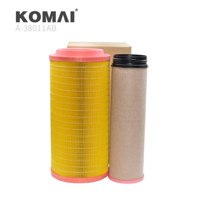 China KOMAI C261100  P789377  F026400327 Air Filter Cartridges for Excavator Truck for sale