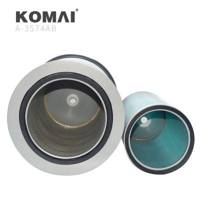 China KOMAI air Filter AF26489 IR36867786 P500273 P124860 914633 for INGERSOLL RAND DAEWOO for sale