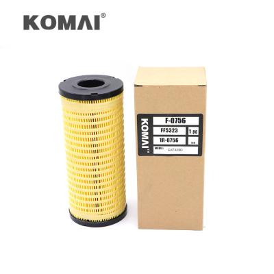 China Standard Size Diesel Fuel Filter Element 1R-0756 1R0756 3 Months Warranty for sale