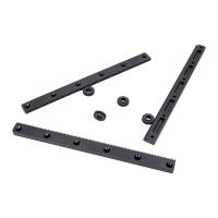 China Tailored CNC Machining Parts Versatile Custom Machined Aluminum Parts Anodized Finish For Heavy Industrial Equipment for sale