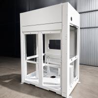 China Powder Coated Sheet Metal Electronic Enclosures Outdoor Steel Enclosure Box For Industrial Equipment And Outdoor Use for sale
