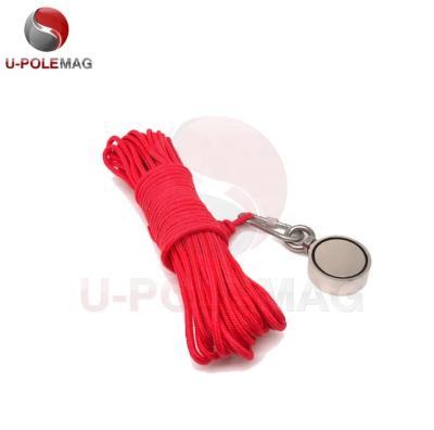 China Q235 Round Steel Cup NdFeB Magnets Fishing Magnet with 800 KG Super Strong Pull Force for sale