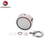 China Q235 Round Steel Cup NdFeB Magnets Fishing Magnet with 800 KG Super Strong Pull Force for sale