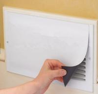 China Customized Flexible Rubber Magnetic Vinyl Sheet Vent Cover with Tolerance of ±1% for sale