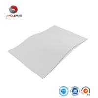 China 0.5-1mm Thickness High Strength Magnetic Vent Cover with White PVC Coated for sale