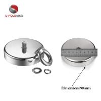 China Strong Round Fishing Magnet for Salvage and Treasure Hunting Tolerance ±0.1mm Since 2000 for sale