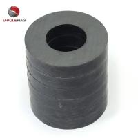 China Professional Ferrite of Permanent Y35 Y40 Ring Ferrite Magnet for Speakers No Coating for sale