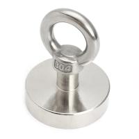 China High Tolerance Neodymium Magnet POTN08-75 550 lbs Strong With Screw Hole for Fishing for sale