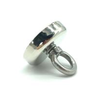 China Dia 60mm 350lbs Force Neodymium Magnet Fishing Kit with D10mm x L10M Rope Size for sale