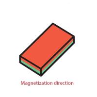 China ISO14004 2004 Approved N52 Neodymium Magnet Bar Block 100 x 50 x 20mm for Environment for sale