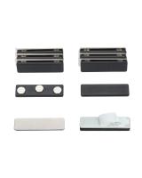 China Block Magnetic Name Badge Tolerance ±1% Plastic Name Tag with Magnetic Attachment for sale
