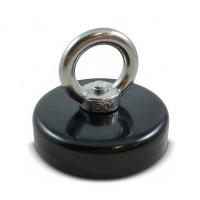 China UPN04-75 350lbs Neodymium Fishing Magnet with Eyebolt and /-0.1mm Tolerance Hook Type for sale