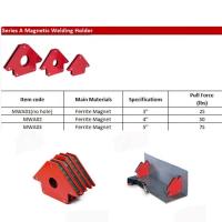 China Red Magnetic Welding Holder 190mm Length for Versatile Applications for sale