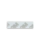 China Strong ABS Magnetic Name Badge Holders with Steel Back Plate Fastener and 3M Adhesive for sale