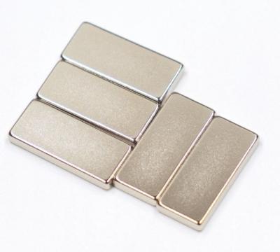 China N45 Grade 80 Celsius Max Working Temperature Neody Magnet Block With ISO Certificated for sale