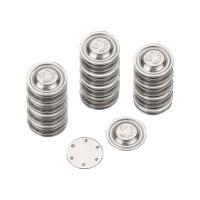 China Metal Magnetic Name Badge Magnet 45x13mm Steel Plate with One Industrial Magnet Inside for sale