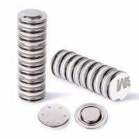 China Metal Magnetic Name Badge Magnet 45x13mm Steel Plate with One Industrial Magnet Inside for sale