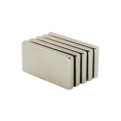 China Super Strong 45H Neodymium Block Magnet for Precise Systerm and Temperature Resistance for sale