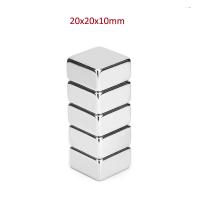 China Direct F20x20x10mm N50 N52 Rectangle Neodymium Magnet with ISO9001 2000 Certification for sale