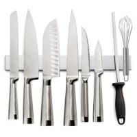 China Bar Design Stainless Steel Kitchen Magnetic Knife Utensil Holder for Home Organizer for sale