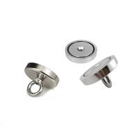 China High Magnetic Force NdFeB Fishing Magnet D80x19mm-M10 with Permanent Magnetic Field for sale