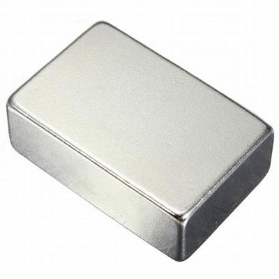 China Neodymium N52 Block Magnet 50mm x 30mm x 10mm with Moulding Processing Service for sale