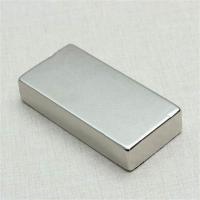 China Neodymium N52 Block Magnet 50mm x 30mm x 10mm with Moulding Processing Service for sale