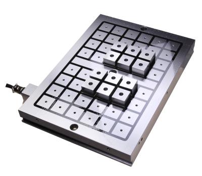 China 50x50mm Pole CNC Machining Center Electro Permanent Magnetic Chuck for Smooth Cutting for sale