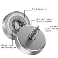 China Neomidio Magnets Neodymium Magnetic Cup with Countersunk Hole About 25-30 days Lead Time for sale