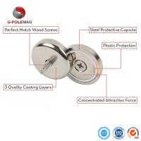 China Strong NdFeB Rare Earth Countersunk Neodymium Cup Pot Magnets with ±0.01mm Tolerance for sale