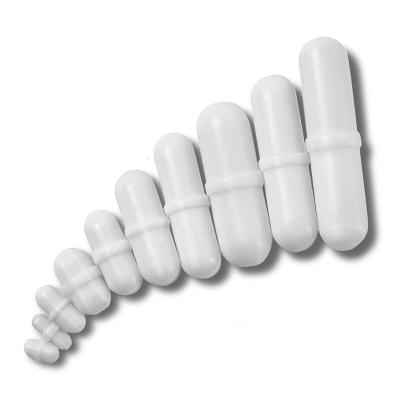 China Industrial Magnet PTFE Coated Stir Bar without Pivot Ring for B.S.W Series Thread Size for sale