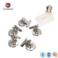 China Neodymium Magnet Stainless Steel Strong Magnetic Paper Clips for Wall and Whiteboard for sale