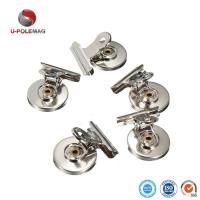 China Neodymium Magnet Stainless Steel Strong Magnetic Paper Clips for Wall and Whiteboard for sale