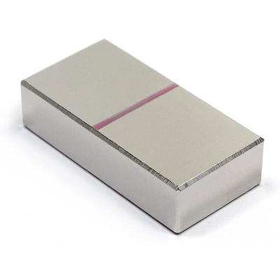 China Super Strong N50H N42 N45 N52 Grade Block Neodymium Magnet for Industrial Applications for sale