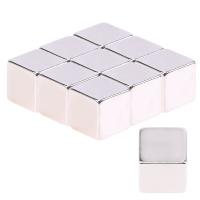 China Sintered Rare Earth Magnet Sample Powerful Permanent Magnetic Square Magnet 50*50*25 for sale