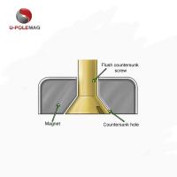 China HTN04-60x15-8.5mm Neodymium Countersunk Pot Magnet with Ni-Cu-Ni Coating for sale