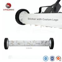 China Core Components Magnet Hand Push Small Metal Magnetic Floor Sweeper with Wheels for sale