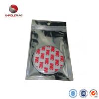 China Permanent Neodymium Magnet for 3M Adhesive Smoke Detector Regular Packing Magnet for sale