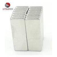 China 80C-220C Temperature Resistant N52 40x20x10 Neodymium Magnet with Nickel Coating for sale