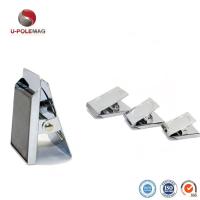 China 31mm / 38mm / 45mm Stainless Steel Clip/Clamp Refrigerator Magnets for Home or Office for sale